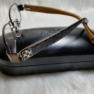 Coach | Accessories | Coach Rx Eyeglasses Iconic Coach Logo On Temples ...